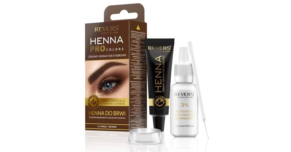 REVERS henna szemöldök festék - Dekor kozmetika